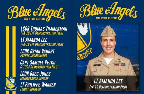 Blue Angels Select First Female F/A-18 Demonstration Pilot - The ...