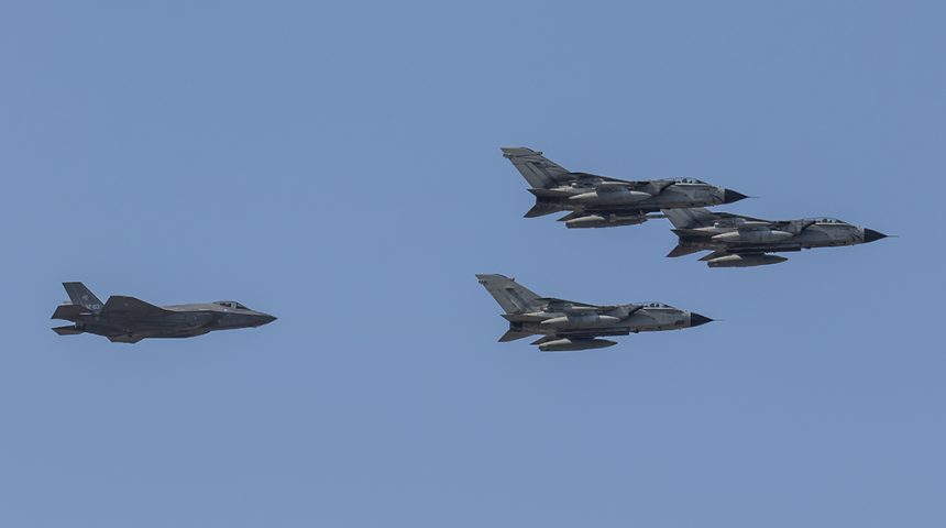 Italian F-35A Launches First Round Trip Mission From Ghedi Air Base ...