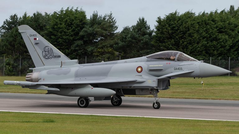 First Batch Of Eurofighter Typhoon Aircraft Delivered to Qatar - The ...