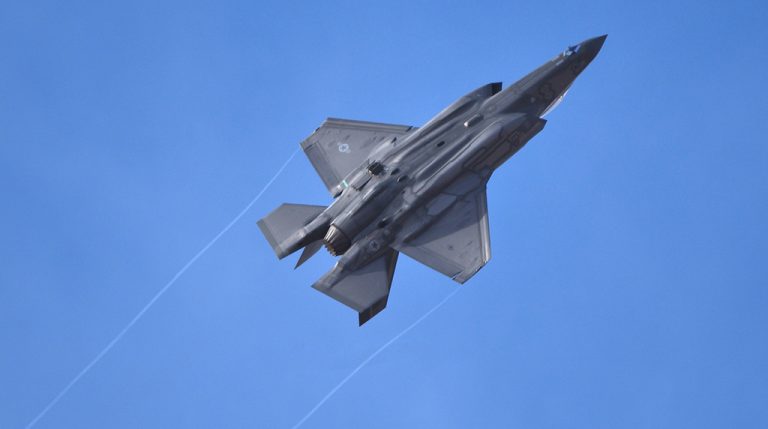 Take A Look At These Photos Of An F-35 Flying With The ALE-70 Towed ...