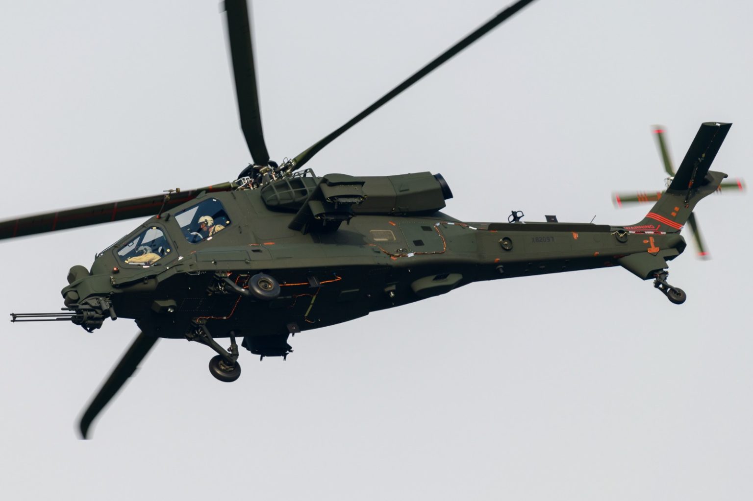 Prototype Of AW249 Attack Helicopter In Combat Livery Flies For The ...
