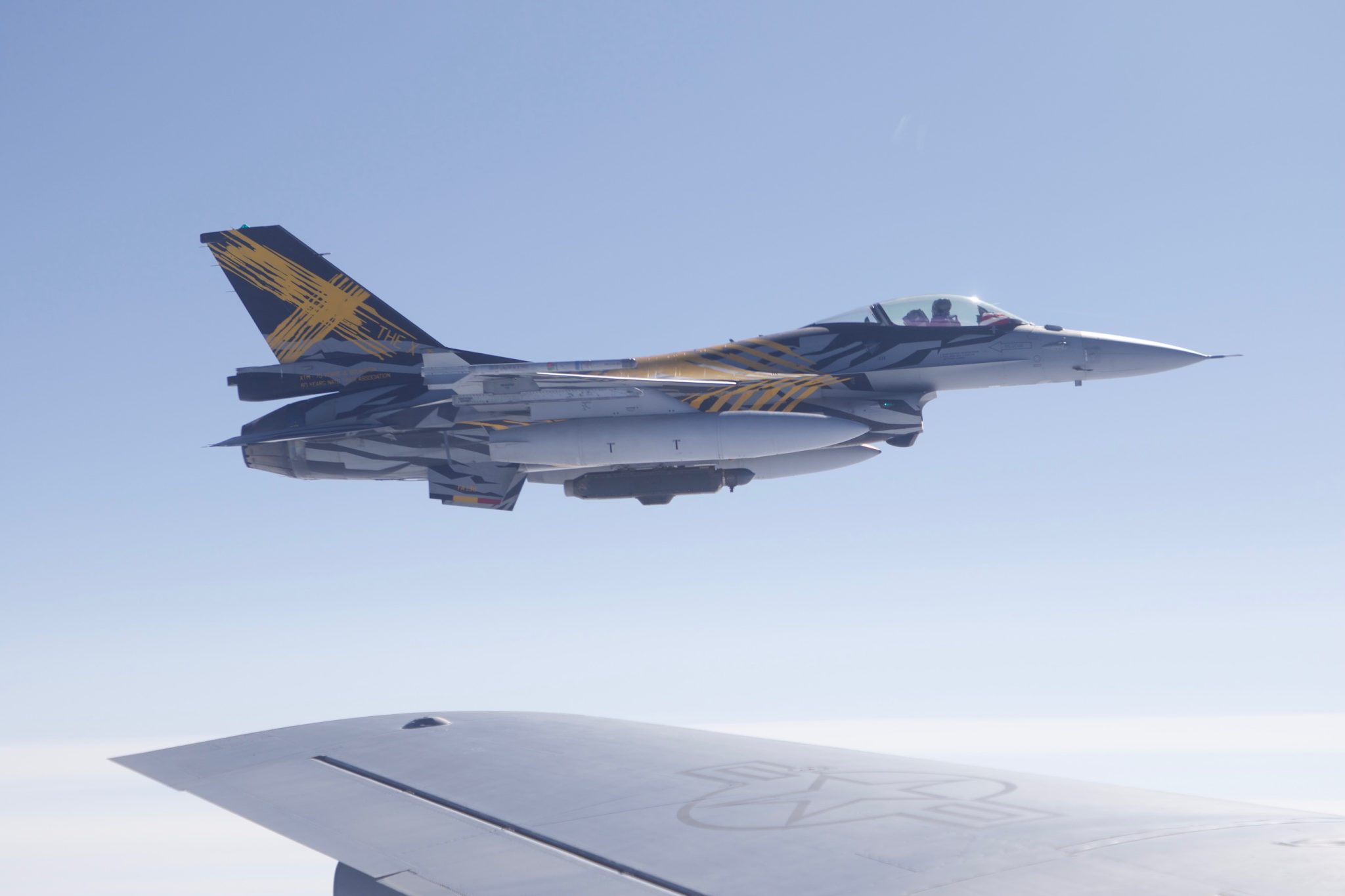 We Have Taken Part In An Arctic Challenge Mission Aboard A KC-135 ...