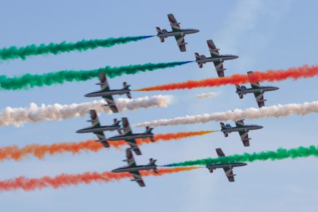 Italian Air Force Celebrates 100th Anniversary With Memorable Airshow ...