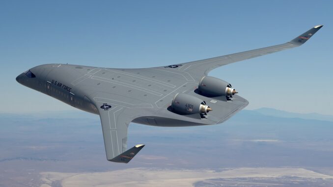 U.S. Air Force Announces Development Of Blended Wing Body Aircraft ...