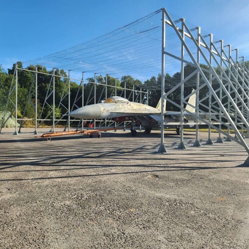 New Anti-Drone Protection System Appears At Russian Airfield - The ...