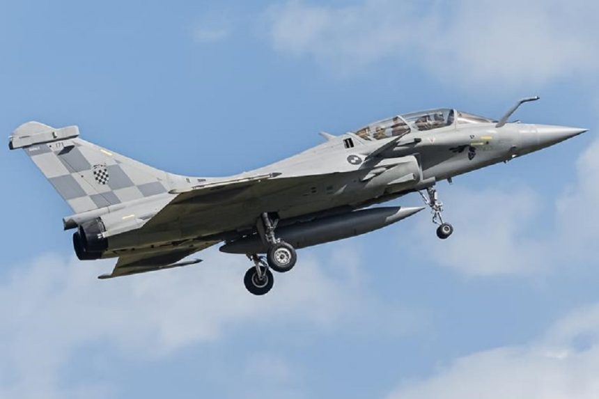 First Rafale Spotted In Croatian Air Force Livery - The Aviationist
