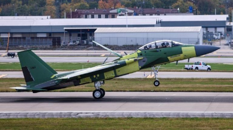 Boeing Flies Third F-15EX Eagle II, The First Built In Final ...