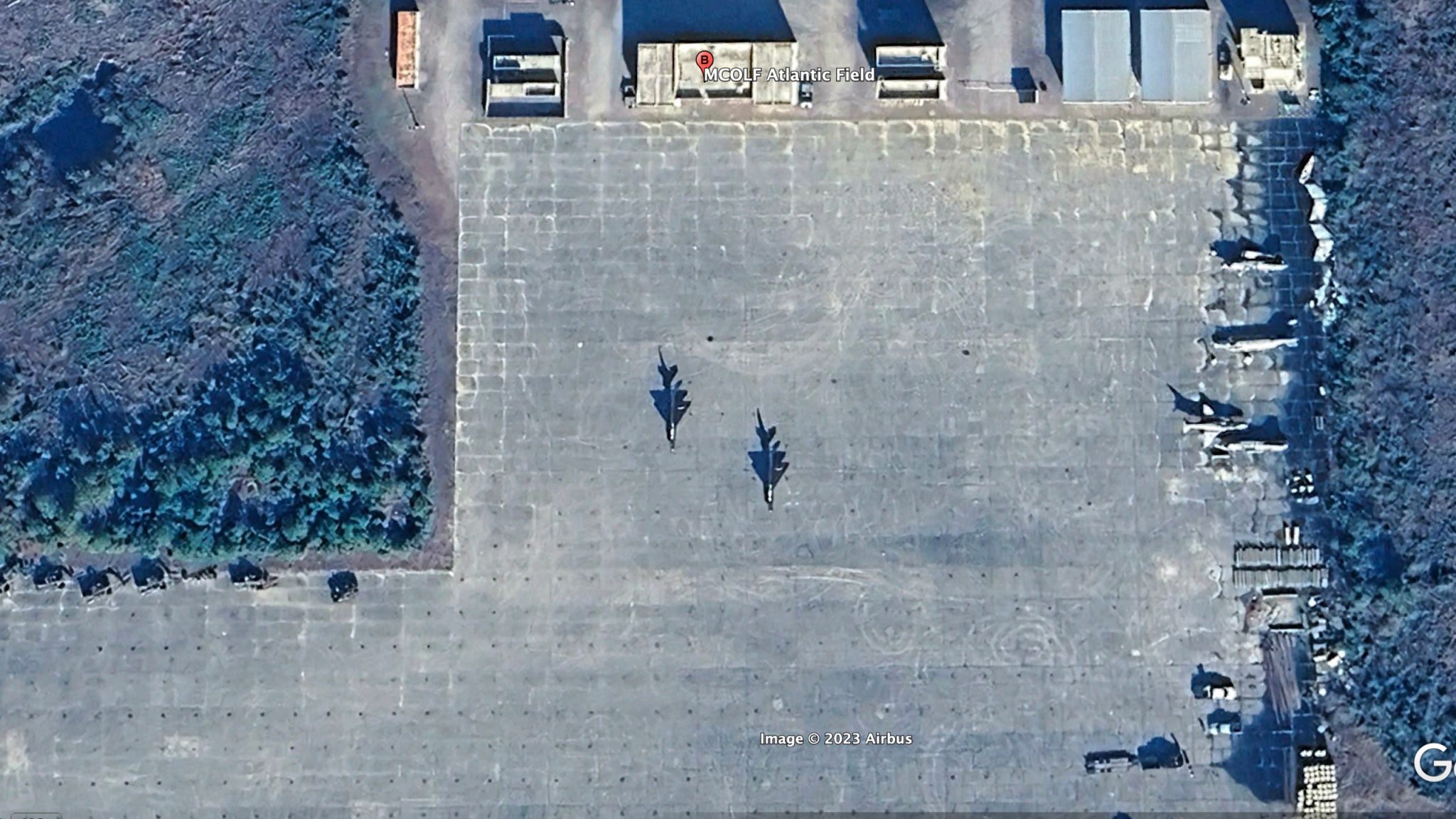 Chinese Combat Aircraft Mock Ups Appear At Marine Corps Auxiliary ...