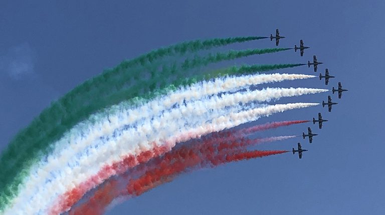 New M-346 Jet For The Frecce Tricolori Display Team Breaks Cover - The Aviationist