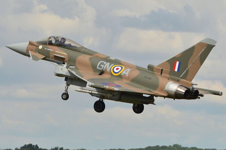 The RAF Typhoon Display Team Reveals New Livery For 2024 Display Season ...