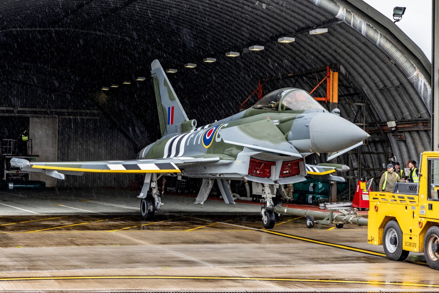 The RAF Typhoon Display Team Reveals New Livery For 2024 Display Season ...