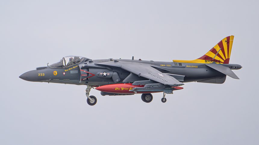 End Of An Era: MCAS Cherry Point Hosts Final USMC AV-8B Harrier II Demo - The Aviationist
