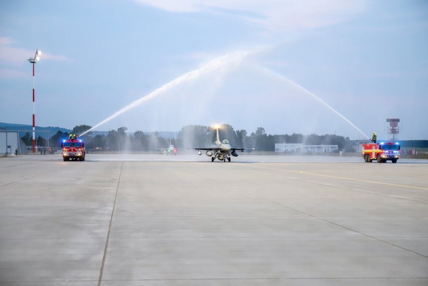 Slovak Air Force Receives First Two F-16 Block 70 Jets - The Aviationist