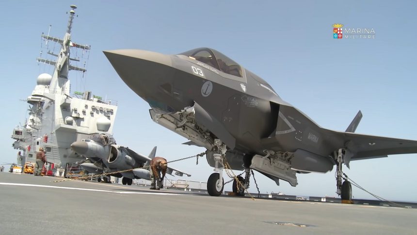 Italian Navy Procures New Weapons For The F-35B Fleet’s Full ...