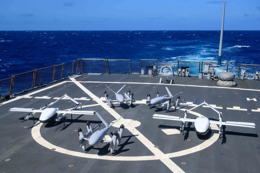 U.S. Navy Tests VTOL Drones For Ship-to-Ship Small Cargo Delivery ...