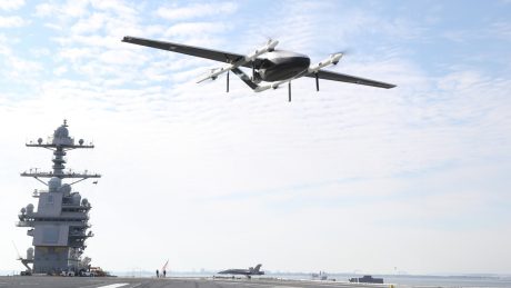 U.S. Navy Tests VTOL Drones For Ship-to-Ship Small Cargo Delivery ...