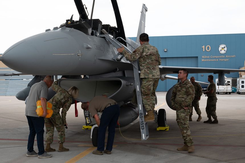 First Slovak F-16 Block 70 Arrives at 162nd Wing, Arizona ANG - The ...