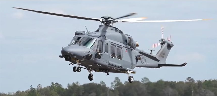 U.S. Air Force Receives First Production MH-139A Helicopter At ...