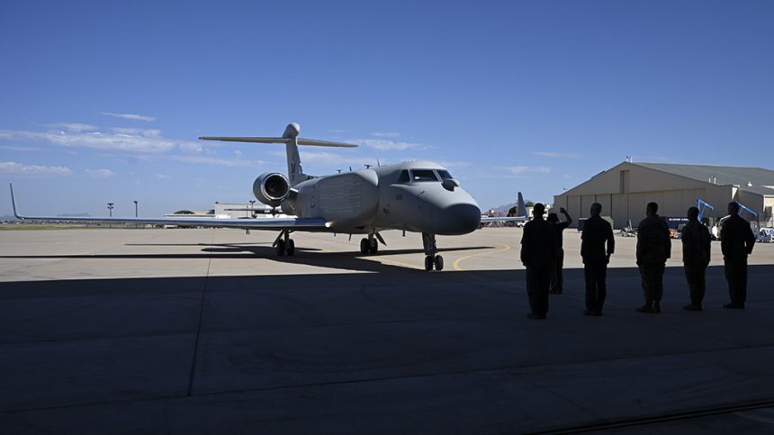 Air Combat Command Welcomes First EA-37B Compass Call - The Aviationist