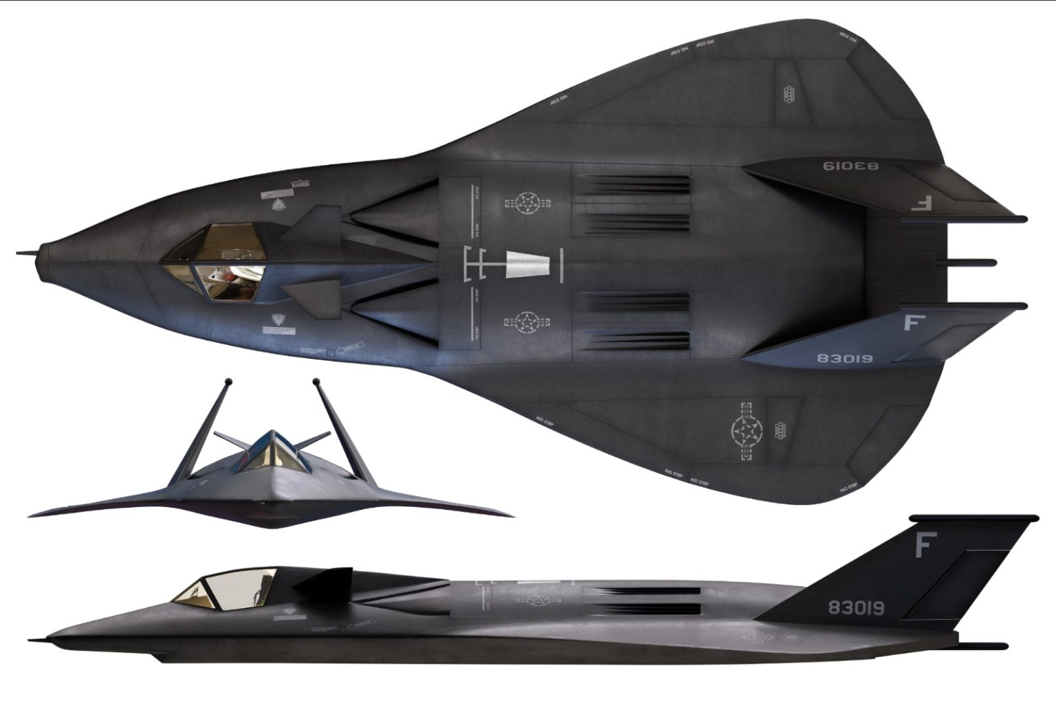 F-19 Stealth Fighter: The Most Questionable (and Beautiful) Aircraft of ...