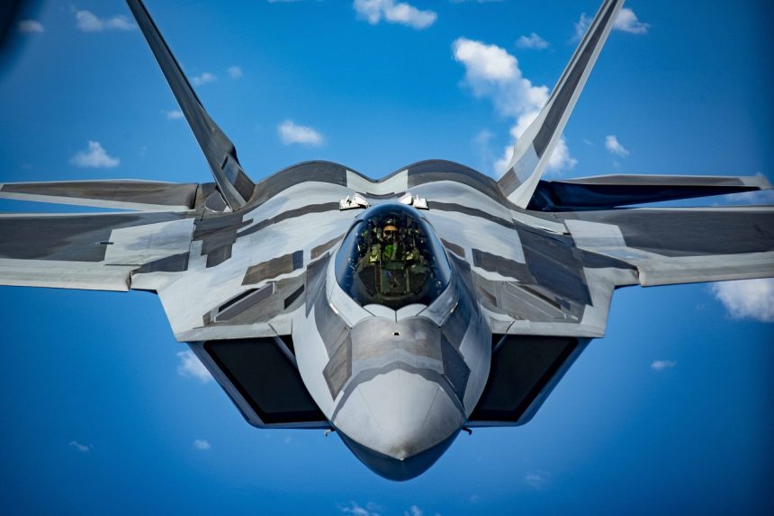 U.S. Air Force Testing New Sensors On The F-22 - The Aviationist