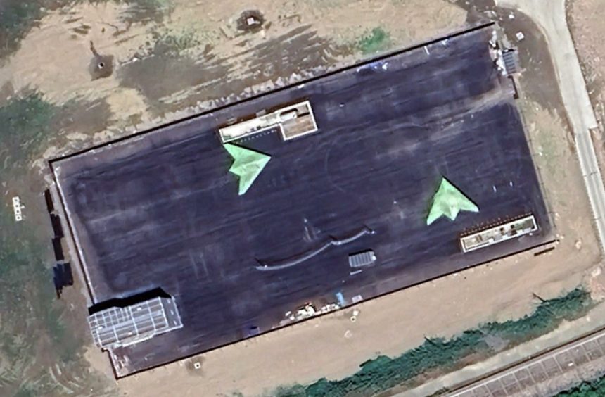 China’s GJ-11 Sharp Sword UCAV Captured Flying - The Aviationist