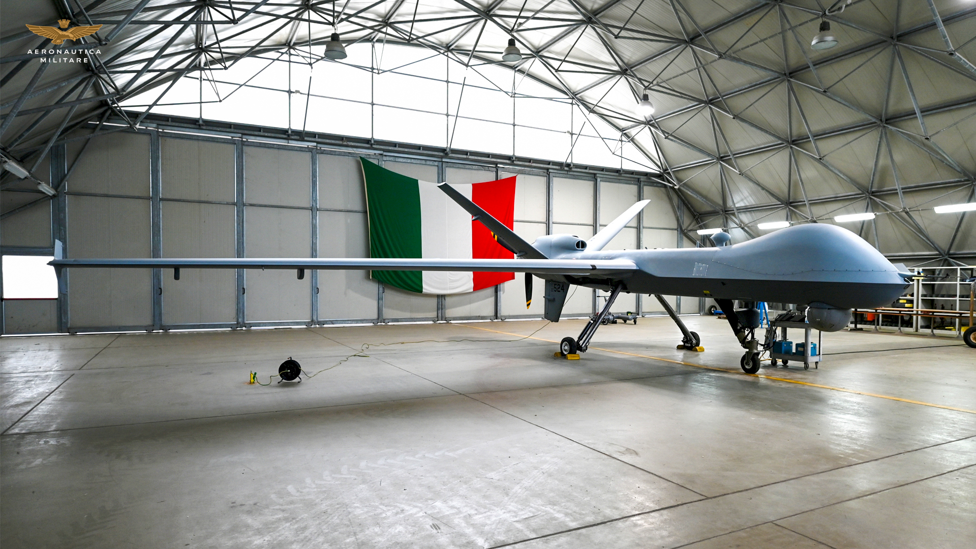 First Photos of Italian MQ-9 Block 5 Predator B Emerge - The Aviationist
