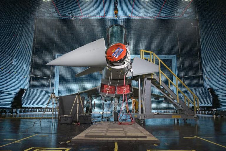 RAF Eurofighter Typhoon Flies with Leonardo’s ECRS Mk.2 Radar For The First Time - The Aviationist