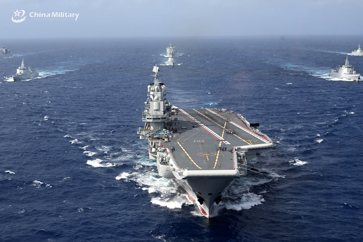 China’s Liaoning and Shandong Aircraft Carriers Conduct their First ...