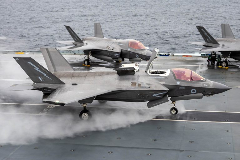 Royal Navy Releases Stunning Photos of HMS Prince of Wales and F-35Bs ...