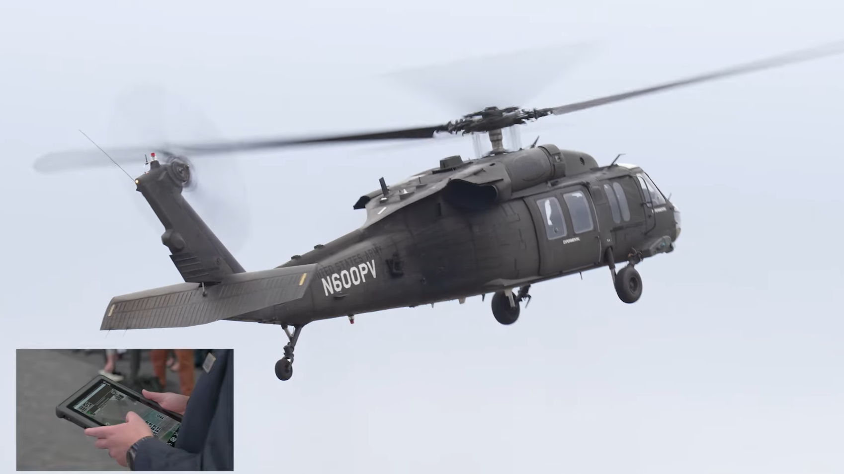 Lockheed Martin Executive Remotely Controls UH-60 Black Hawk from 300 Miles Away During Demo at ...