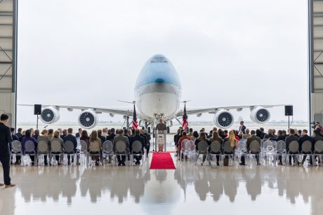 SNC Receives Second Boeing 747-8 for SAOC Conversion as Aircraft Gets E ...