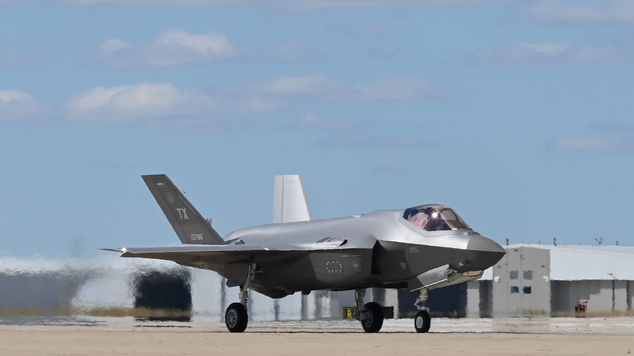 The 301st Fighter Wing Receives Its First F-35A with 'TX' Tail Code ...