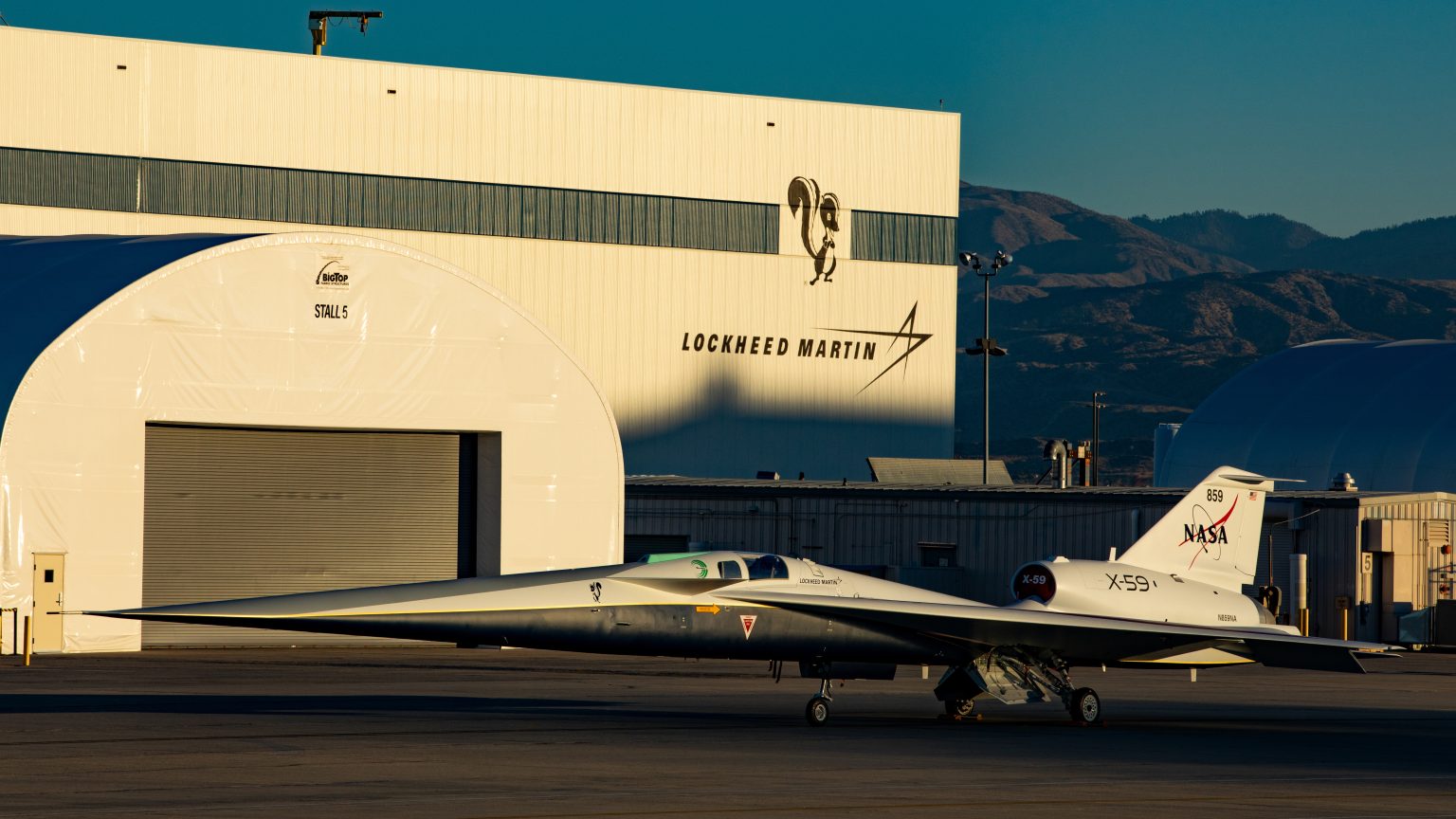 NASA’s X-59 Quiet Supersonic Aircraft Fires Up Engine For The First ...