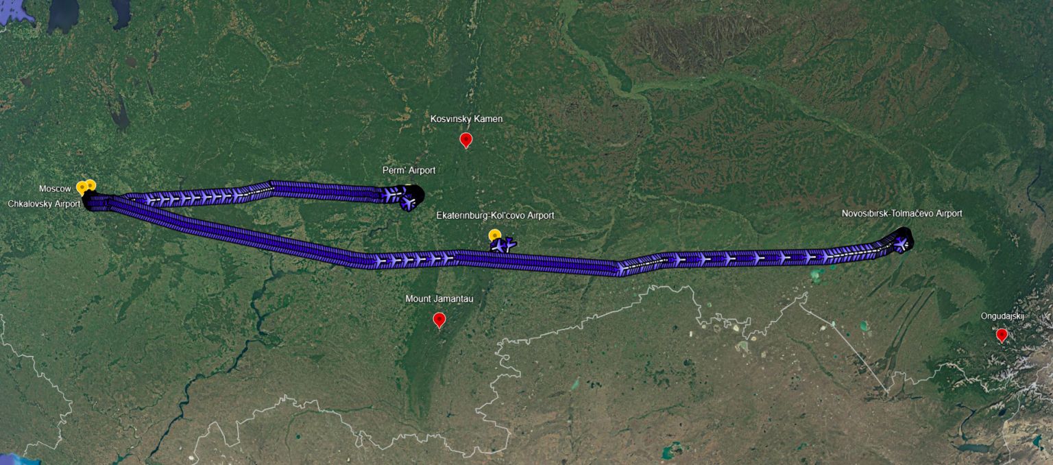 Surge of Russian Special Mission Aircraft Leave Moscow After Ukraine Is ...