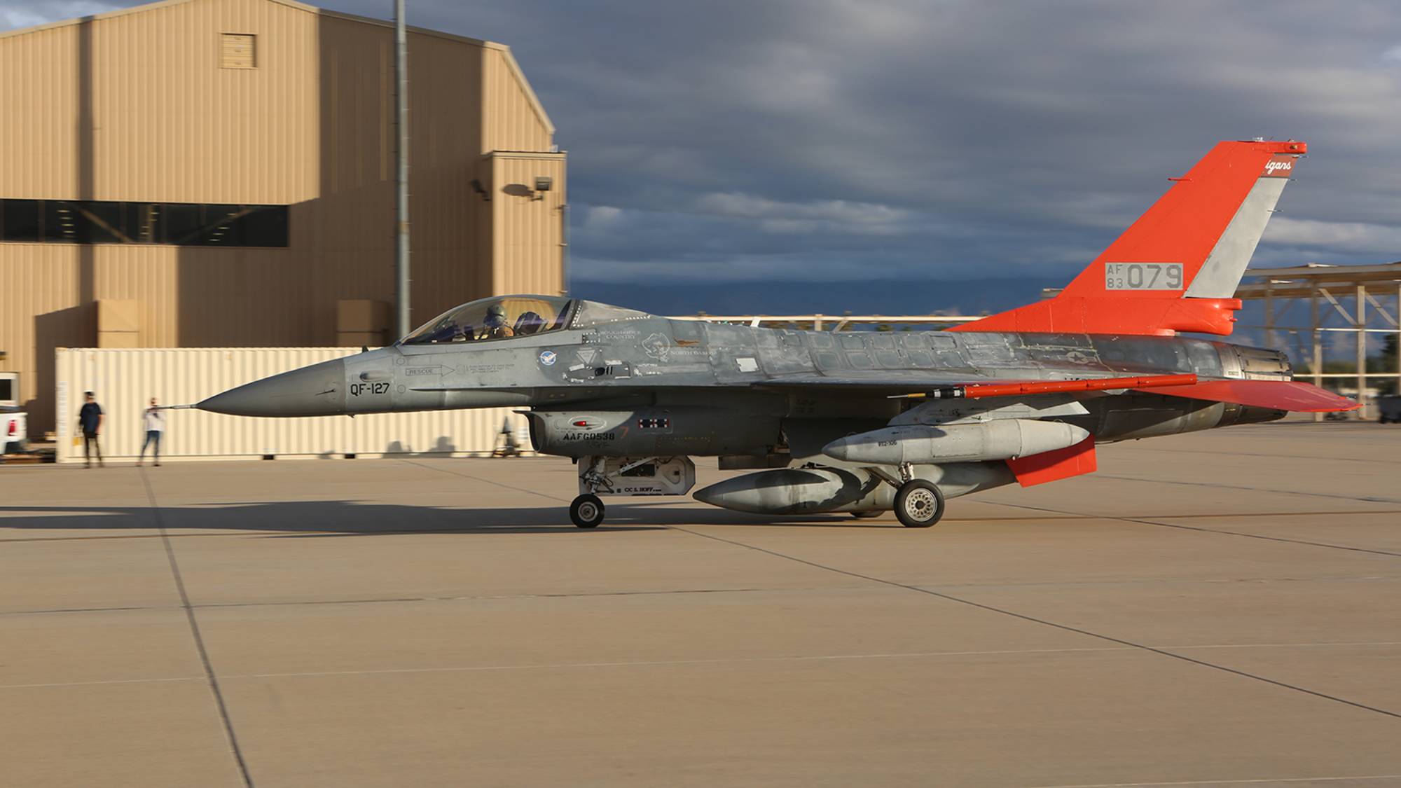 Boeing Marks Final Delivery of Converted QF-16 Target Drone to USAF ...