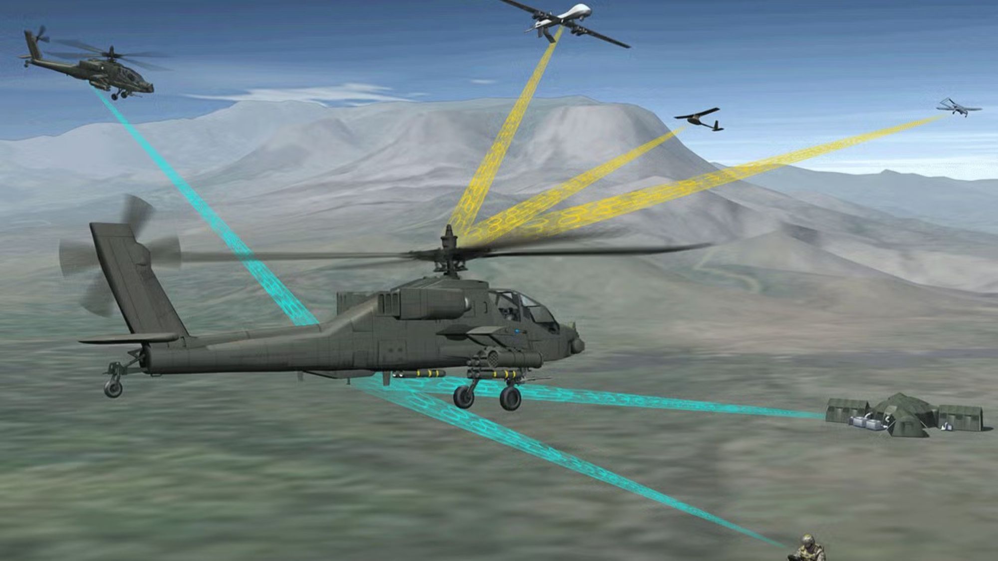 Seven Firms Invited for UK’s AH-64 Apache Loyal Wingman Initiative ...